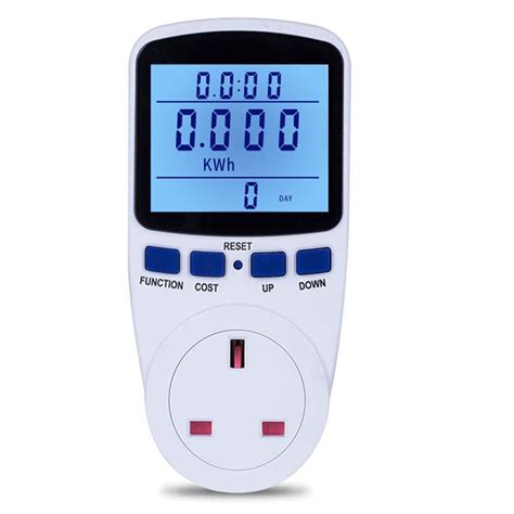 Buy Energy Monitor NUZEKY Power Meter Electricity Usage Monitor Backlight LCD Display A