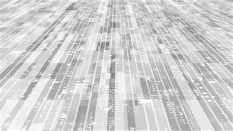 3d White Striped Box Pattern Moving Technology Cyberspace Background