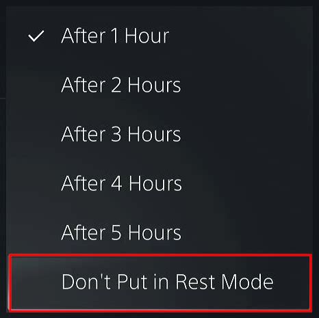 PS Going Into Rest Mode By Itself Here S How To Stop It
