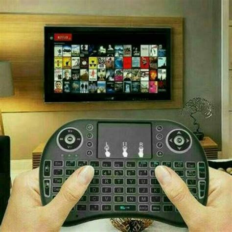 Jual KEYBOARD MINI WIRELESS 2 4 Ghz UNTUK LAPTOP KOMPUTER STICK KEY BOARD Shopee Indonesia