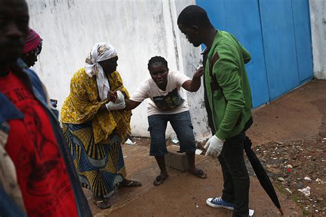 Ebola Victims Bleeding