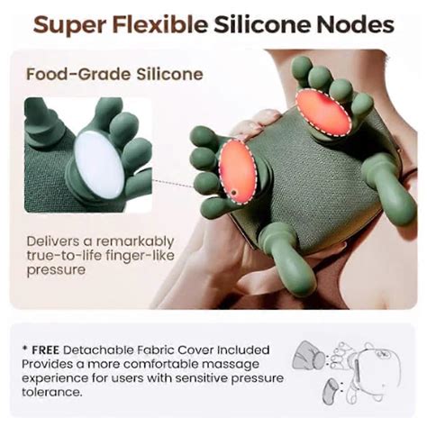 Bionic Heated Massage Master For Shoulder And Neck Shiatsu Massager For