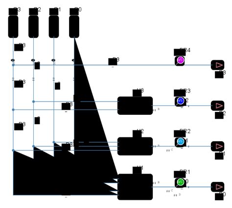 Gray Code To Binary Converter Multisim Live
