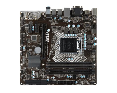 B150M PRO VDH MSI Global Motherboard The World Leader In Motherboard Design