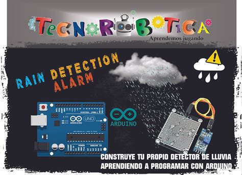 Kit De Sensor De Lluvia Con Arduino Forsistemas