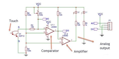ky 036 metal touch sensor module