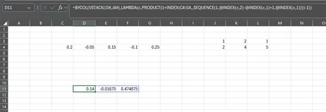 Excel Vstack Doesnt Pile Up Dynamic Ranges Stack Overflow