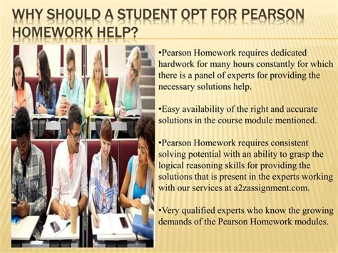 Pearson Homework Help Ppt