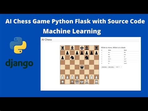 AI Chess Game Python Flask With Source Code Projectworlds