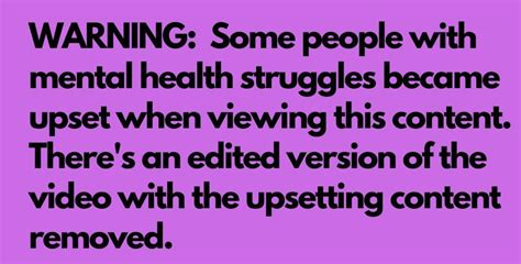 Weve Been Criticised For Putting Trigger Warnings On Sensitive Content