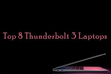 Aqui estão os 8 melhores laptops Thunderbolt 3