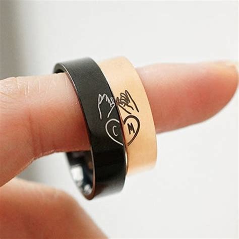 Matching Promise Rings Etsy