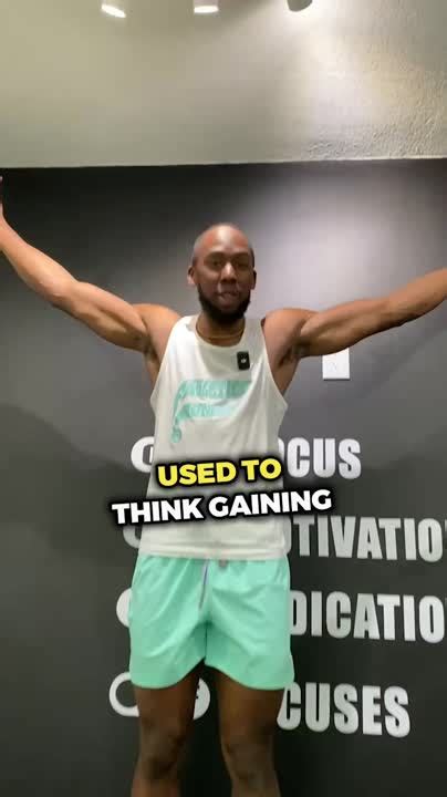 Video Jamari Marte On Linkedin I Used To Think Gaining Weight Was