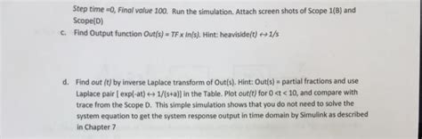 solved you are given a simulink model below 20 points