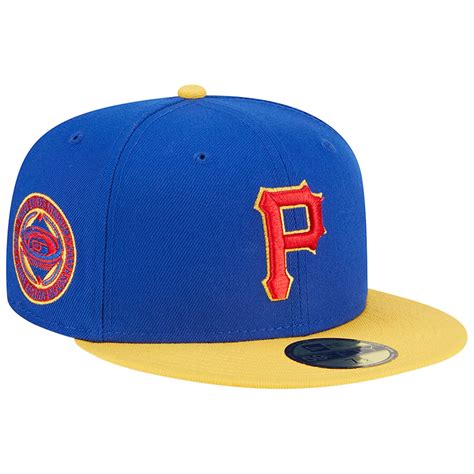 New Era Pittsburgh Pirates Blueyellow Empire 2023 59fifty Fitted Hat
