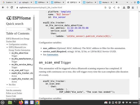 ESPHome Data Gaps When Using Esp Ble Tracker For BLE Beacon Device Sensor ESPHome Home