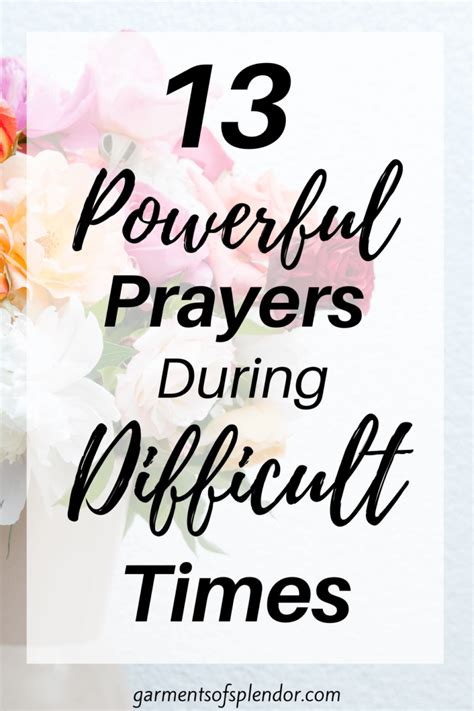 13 Powerful Prayers For Strength During Difficult Times Artofit