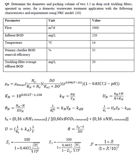 Q9 Determine The Diameters And Packing Volume Of Two Chegg Com