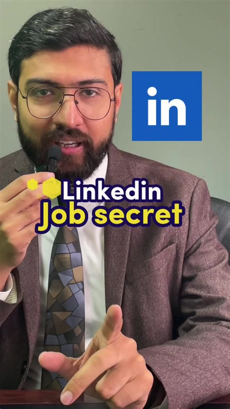 Linkedin Job Secret Trick Linkedin Jobs Muddaser Tips Tech