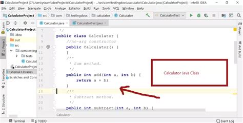 Calculator Java Class
