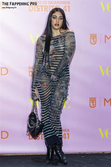 Lourdes Leon Exposed Her Naked Tits At Vogue Fashion Night Out Photos The Fappening