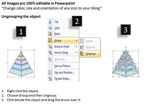Ppt Slide Cone Diagram Levels Business Plan