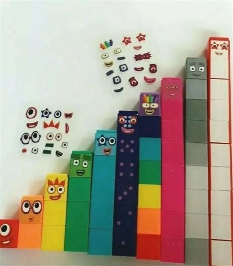 Buy Cbeebies Numberblocks 1 10 Number Blocks 100 Genuine New