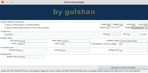Install Led Scrolling Display On Linux Snap Store