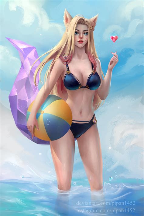 Kda Ahri By Pipan1452 On Deviantart