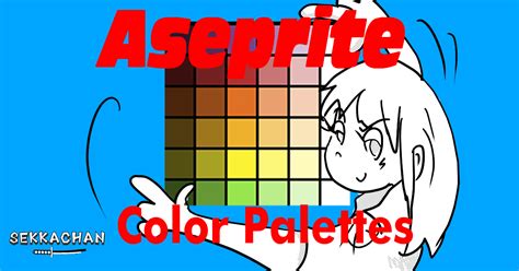 Mastering The Aseprite Color Palette Picking Editing And Replacing