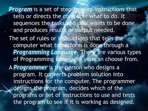 Basic Computer Programming 2 Ppt