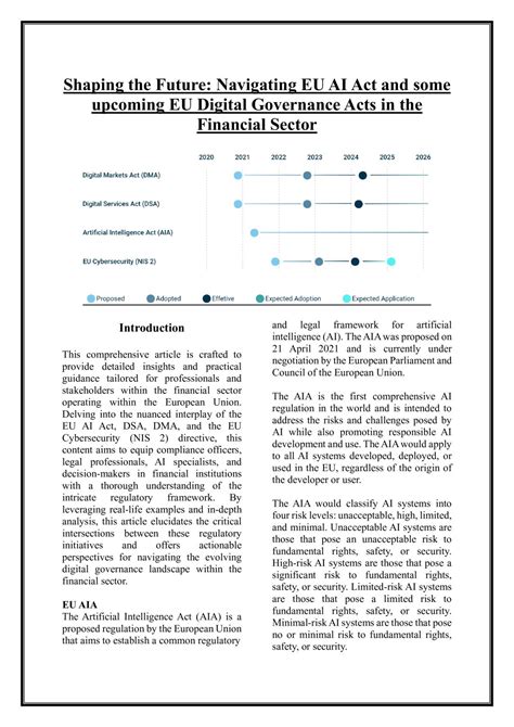 Reet Singh On Linkedin Airegulations Governance Compliance Euaiact