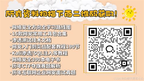 网络安全入门教程（非常详细）从零基础入门到精通网路安全 教程网络安全教程 Csdn博客