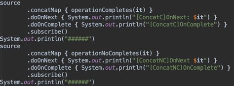 Side Effect Of Messing Up With Rx Operators Concatmap Vs Flatmap