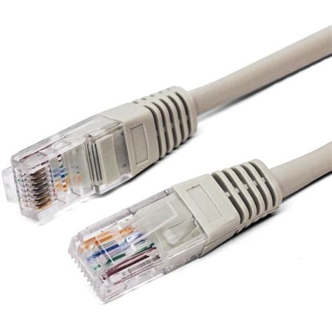 Патч корд u utp filum fl u5 c 0 5m cu pvc кат 5е 0 5м серый