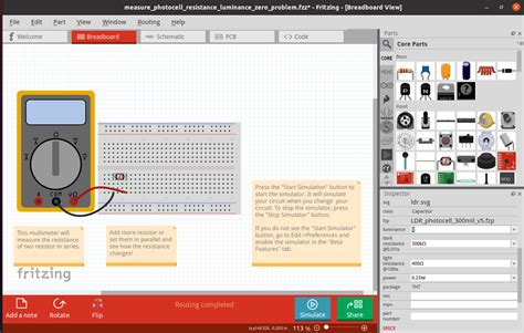 Photocell Does Not Support Zero Luminance · Issue 373 · Fritzing Fritzing Parts · Github