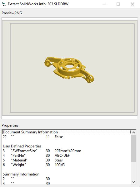 extract preview image from solidworks document vbforums