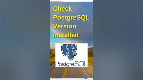 How to check Postgresql version installed on windows and Linux #postgresql #postgres - YouTube