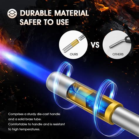 Propane Torch Head High Intensity Mapp Gas Torch Kit Map Pro Trigger Start Torch