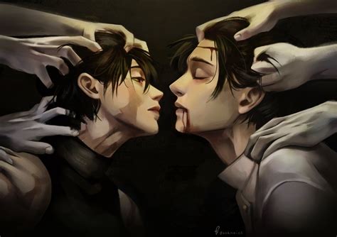 Zen In Maki And Okkotsu Yuuta Jujutsu Kaisen Drawn By Zekhaiet Danbooru