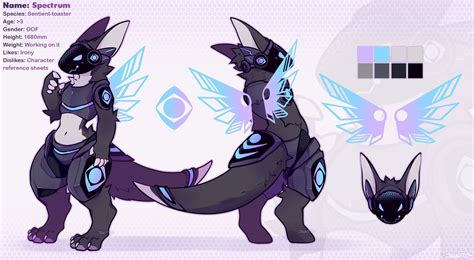 Protogen Spectrum Jtingf Oc Minecraft Skin