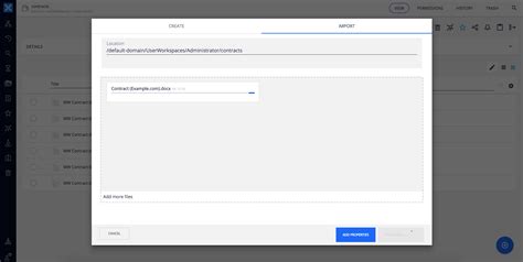 HOWTO Change The Default Document Type When Importing A File In The