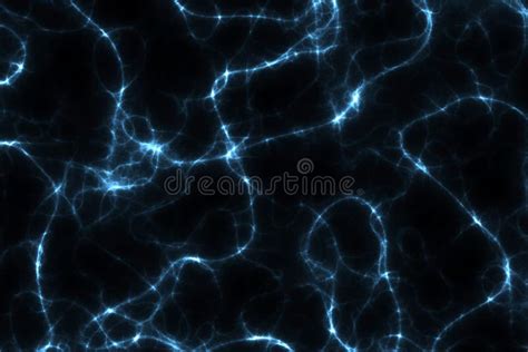 Amazing Electrical Waves Cg Texture Or Background Illustration Stock