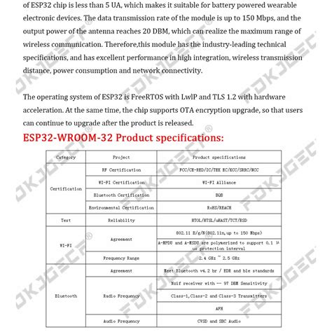 Esp32 Esp 32 Módulo Inalámbrico Esp32 S Wroom 32s Con 32 Mbits Psram Ipex Pcb Antena Con 4mb De