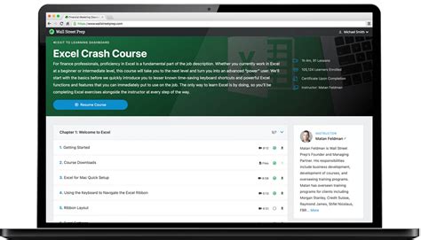 Excel Crash Course Excel For Finance