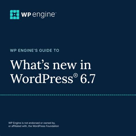 Wp Engine On Linkedin Wordpress 67 Released Last Week Introduces New Features Like The Twenty