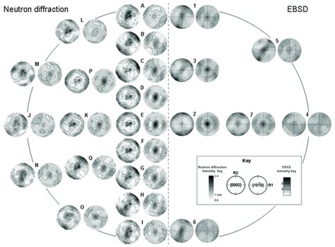 Billet Texture Results Specimens A Q Analysed By Neutron Diffraction Download Scientific