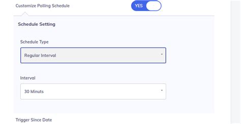 Scheduled Trigger Apifuse Docs