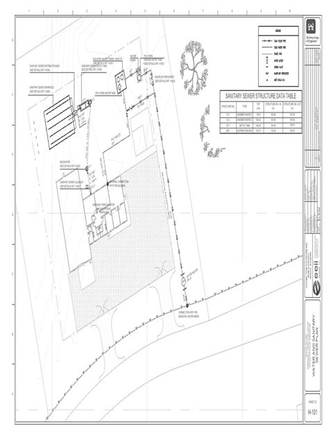 Sanitary Sewer Structure Data Table Pvc Ø4 S 10 L1655m Pdf