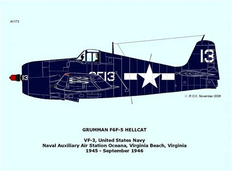Camouflage And Markings Grumman F6f Hellcat Camouflage And Markings